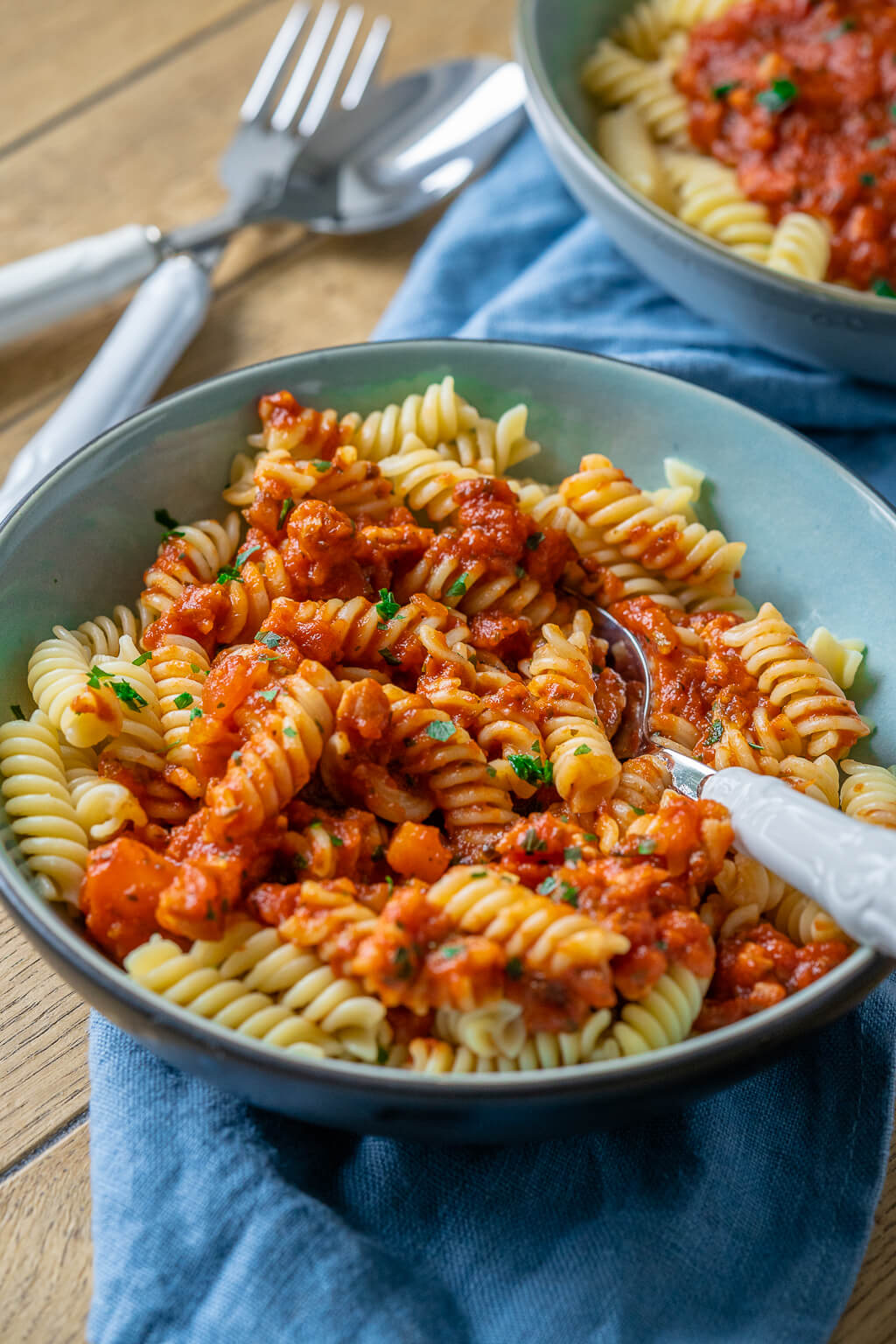 Nudeln Tomaten Sauce