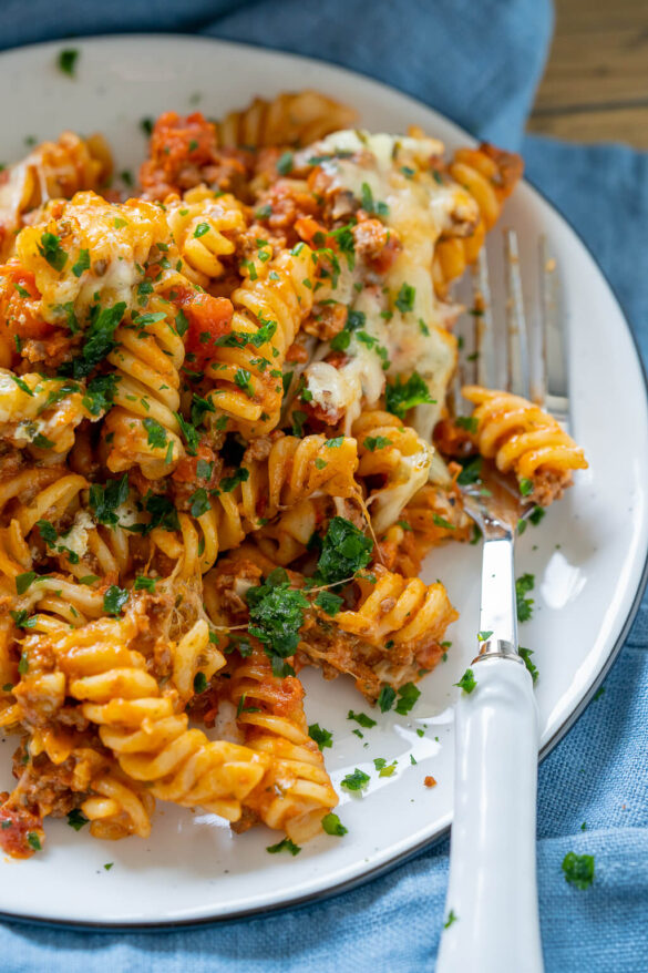 Auflauf Nudel Hackfleisch