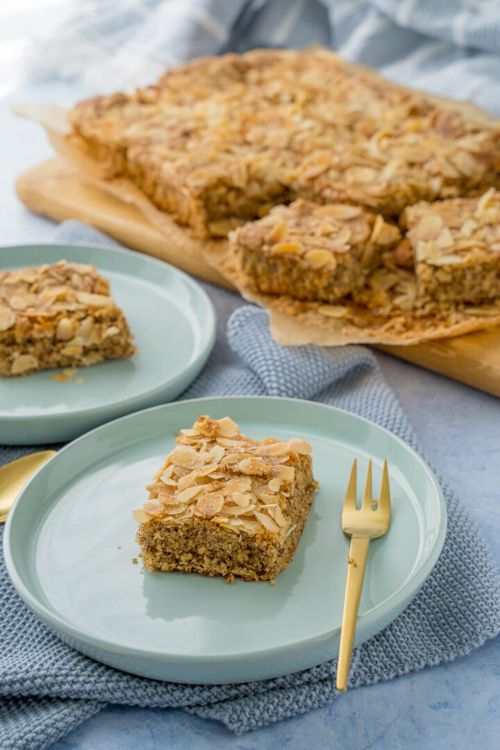 Luxus Mandelkuchen Auf Dem Blech Bilder