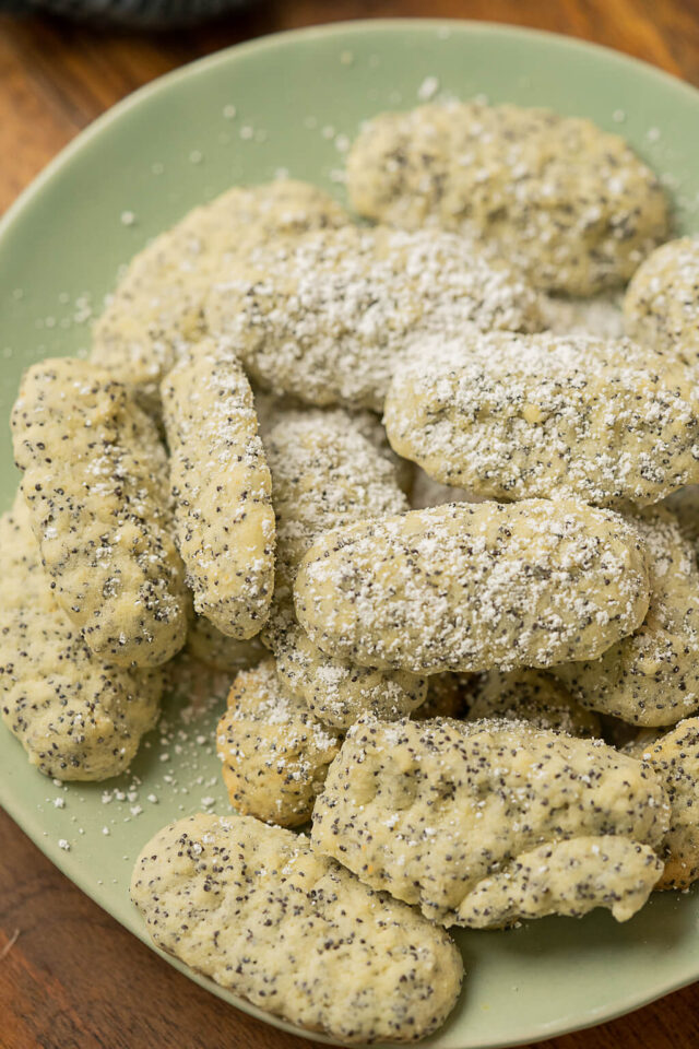 Mohnspritzgebäck - einfache Mohnstangen mit der Gebäckpresse backen ...