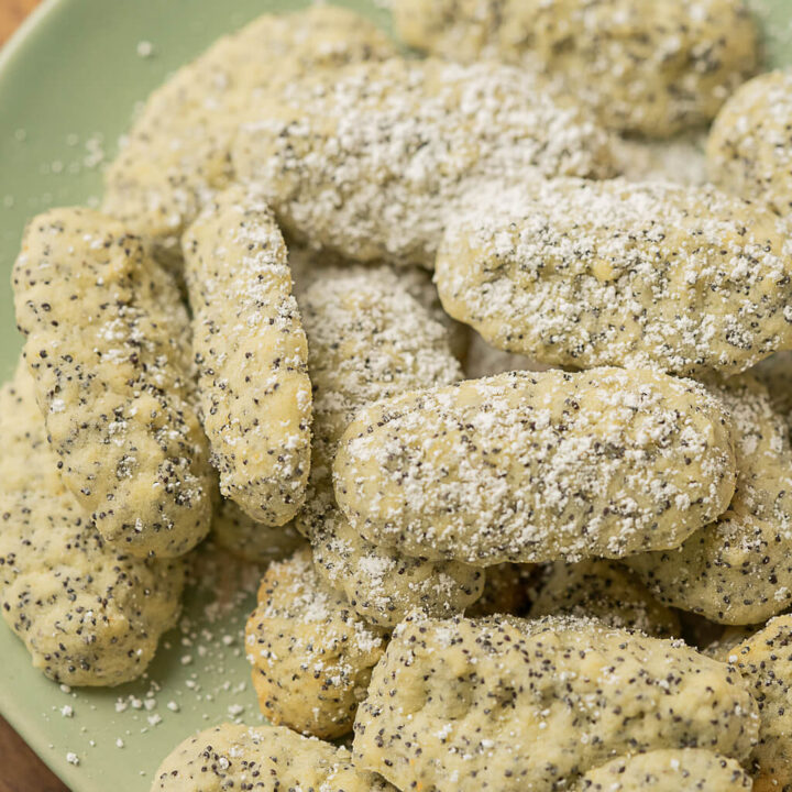 Mohnspritzgebäck - einfache Mohnstangen mit der Gebäckpresse backen ...