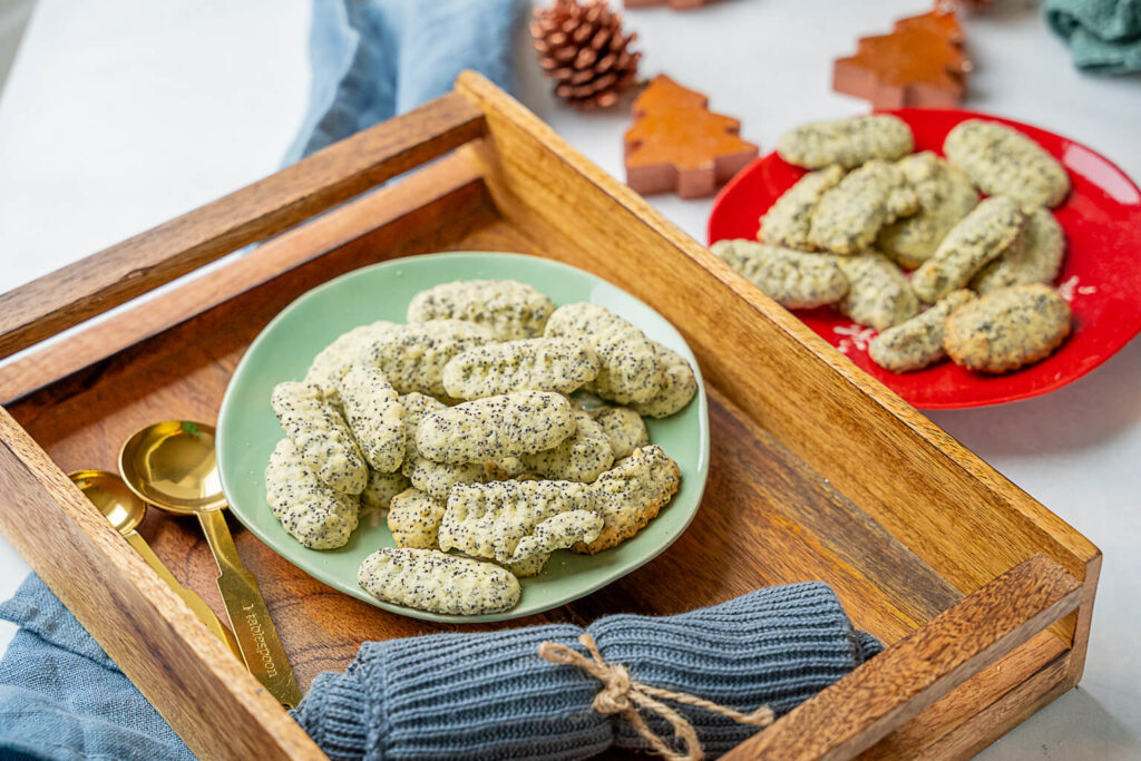 Mohnspritzgebäck - einfache Mohnstangen mit der Gebäckpresse backen ...