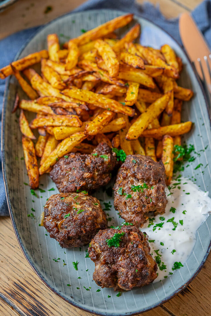 Geniales Rezept für Parmesan Pommes - super knusprig