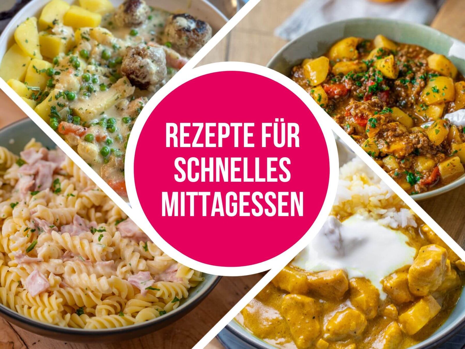 Was koche ich morgen? 21 Ideen für schnelles Mittagessen - Einfach Malene