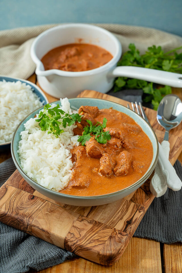 So kann jeder indisch kochen, Rezept für indisches Butter Chicken
