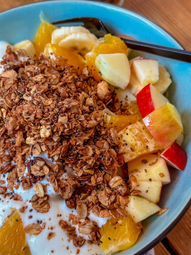 Einfacher Obstsalat mit nur 3 Zutaten - Einfach Malene