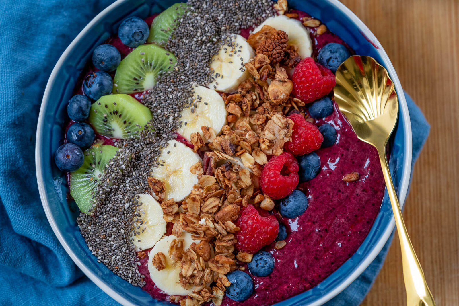 Acai Smoothie Bowl - gesund & lecker zuhause selber machen - Einfach Malene