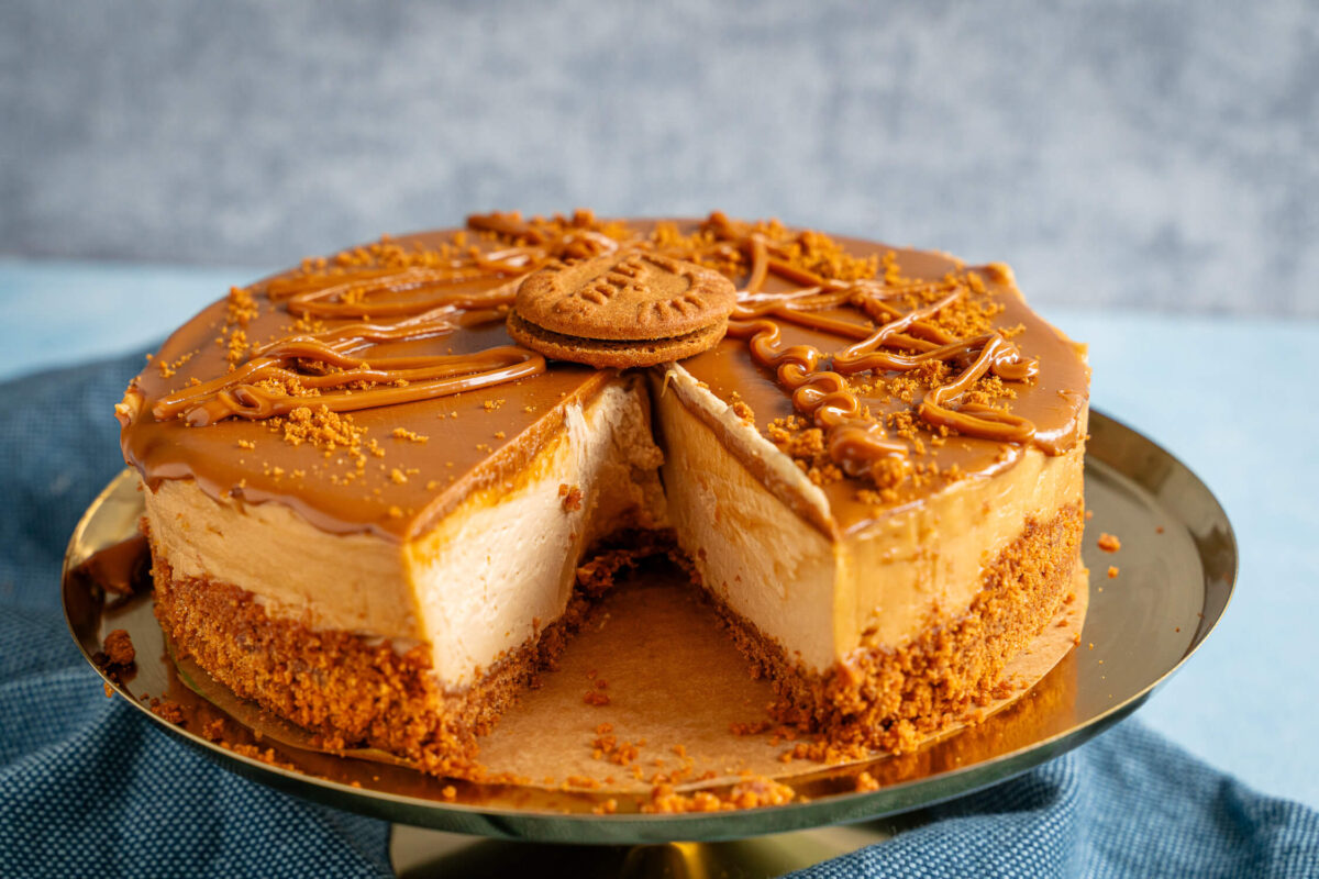 Lotus Cheesecake - Käsekuchen Rezept ohne Backen