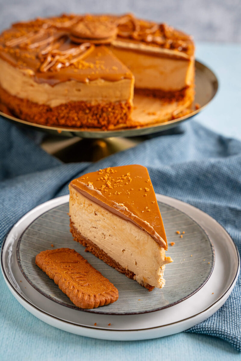 Lotus Cheesecake - Käsekuchen Rezept ohne Backen