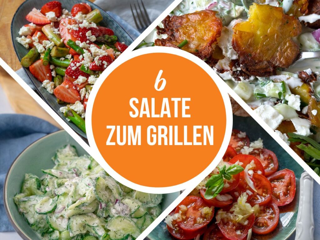 6 leckere Salat Rezepte zum Grillen - die besten Grillsalate für den Sommer