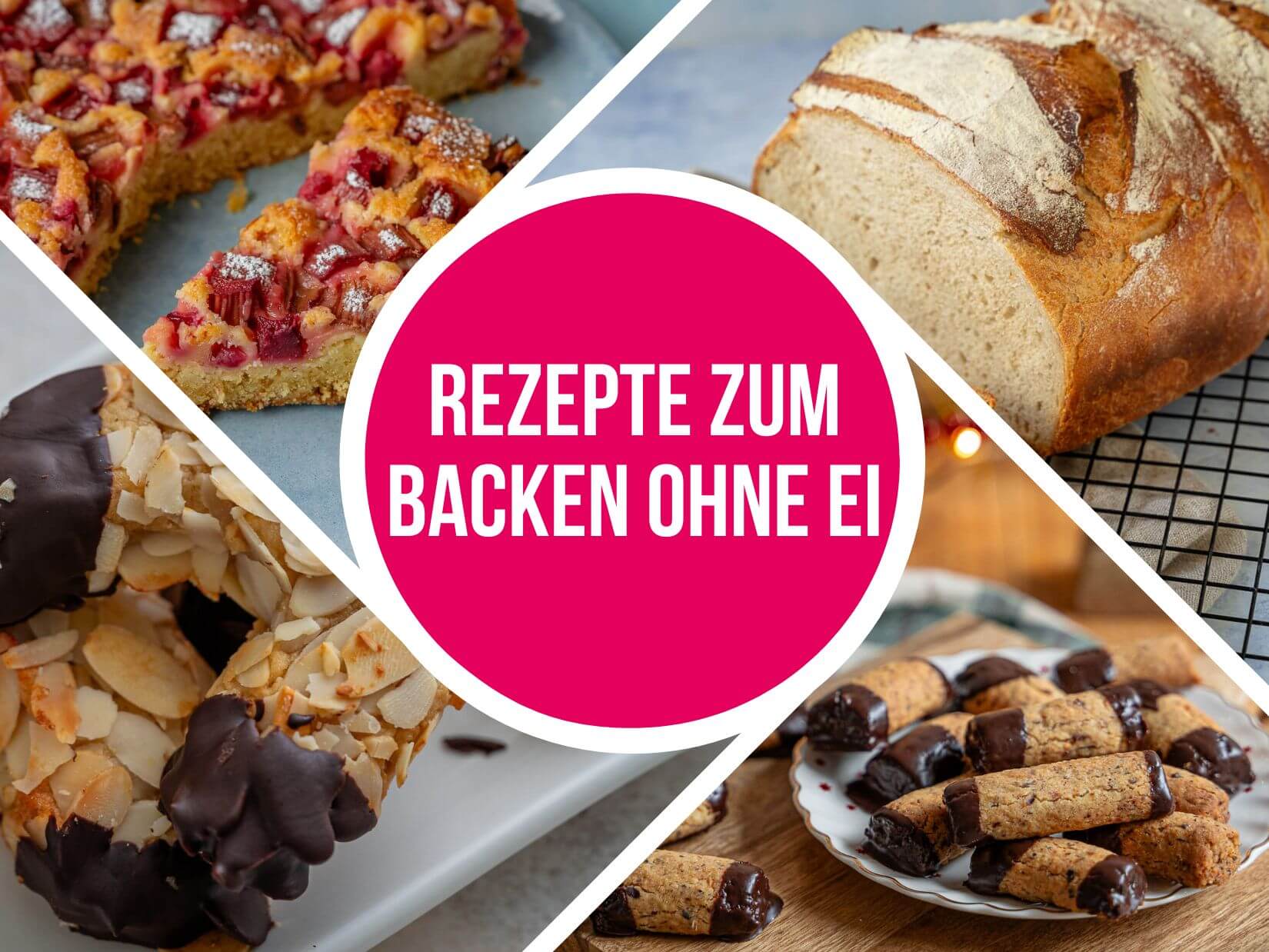 Backen ohne Ei - einfache, schnelle & leckere Rezepte ohne Ei
