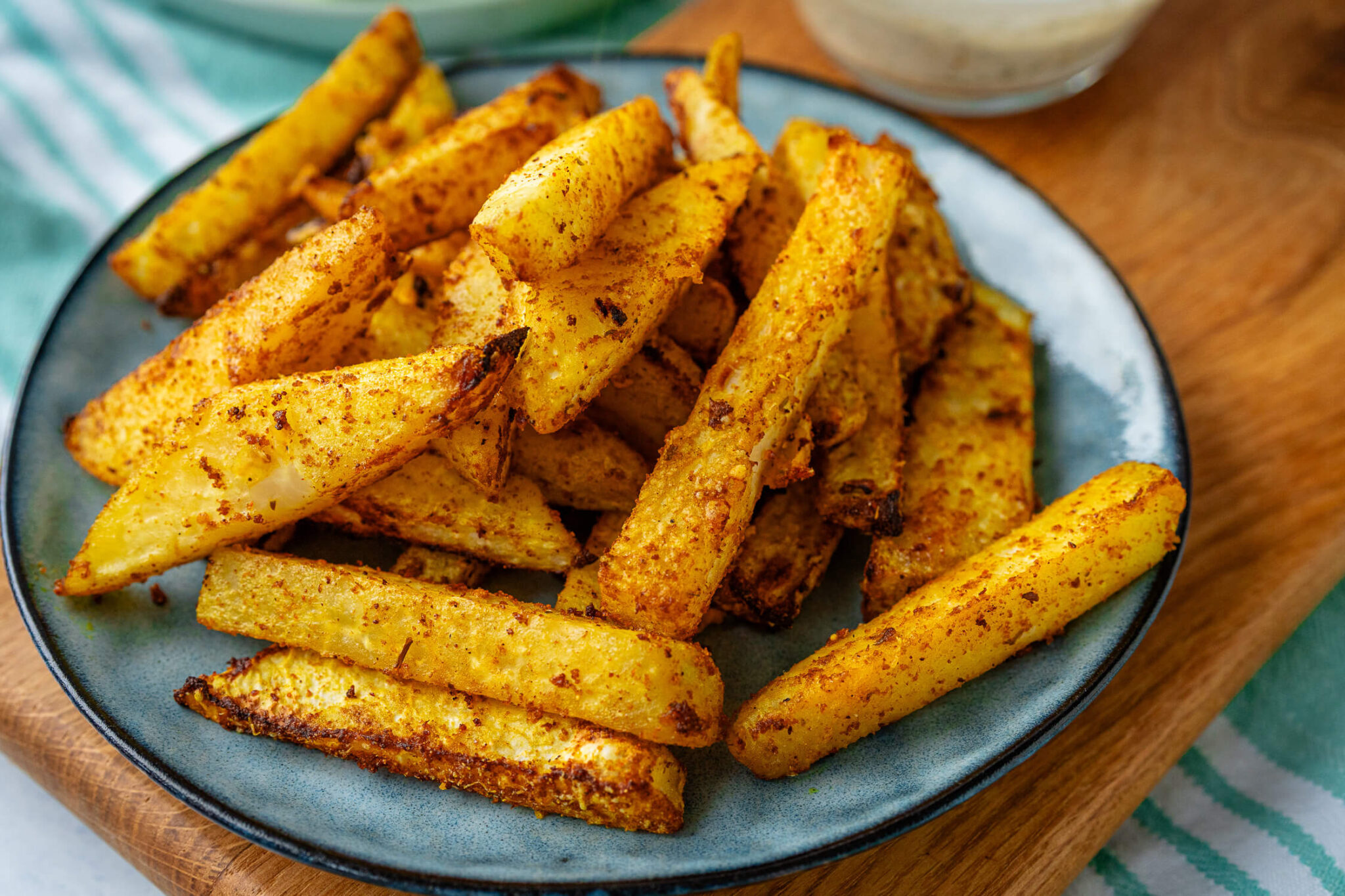 Schnell, einfach und lecker: Kohlrabi-Pommes aus dem Airfryer