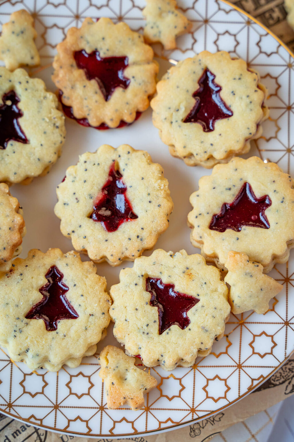 Gefüllte Pistazien-Plätzchen – Rezept für Weihnachtsplätzchen