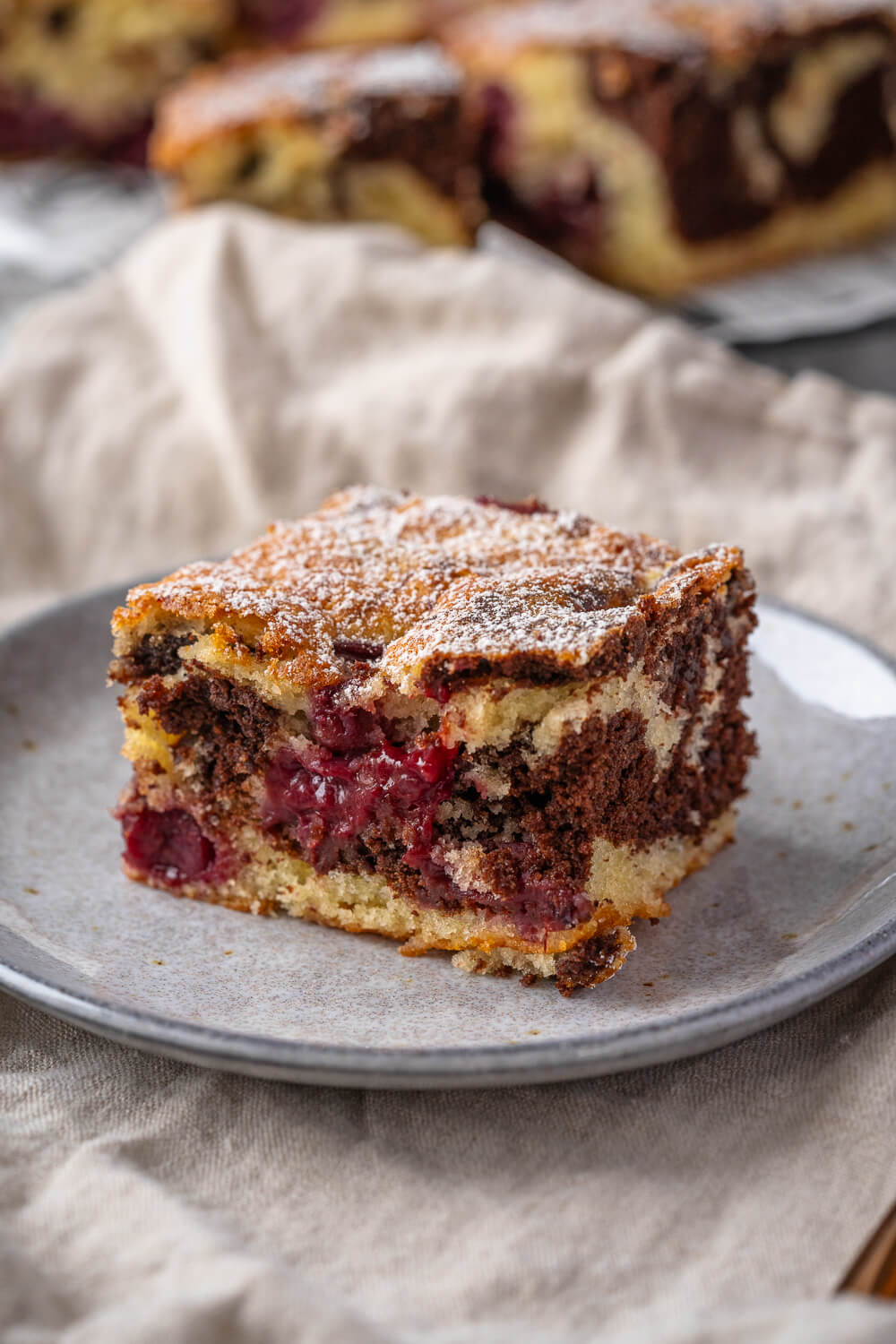 Der Unwiderstehliche Marmorkuchen Mit Kirschen Ein Rezept Das Herzen Erobert