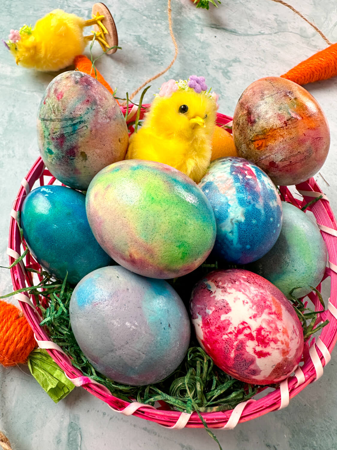 Eier Farben Mit Kindern