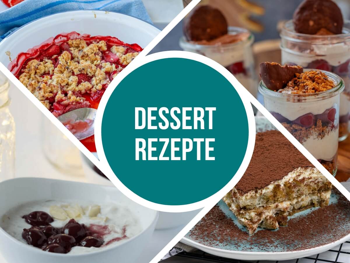 Desserts - schnelle und einfache Rezepte für Nachspeise